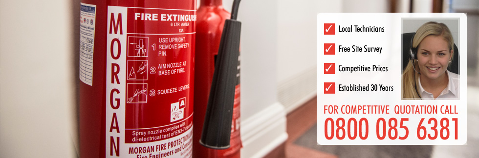 Fire Extinguisher Maintenance Glasgow - Morgan Fire