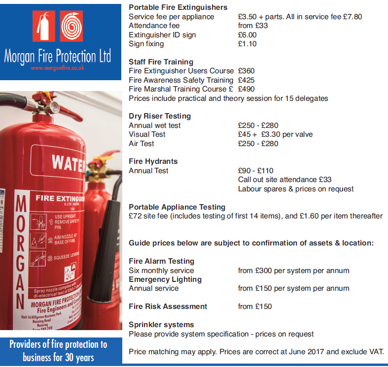 price-list-2017 - Morgan Fire