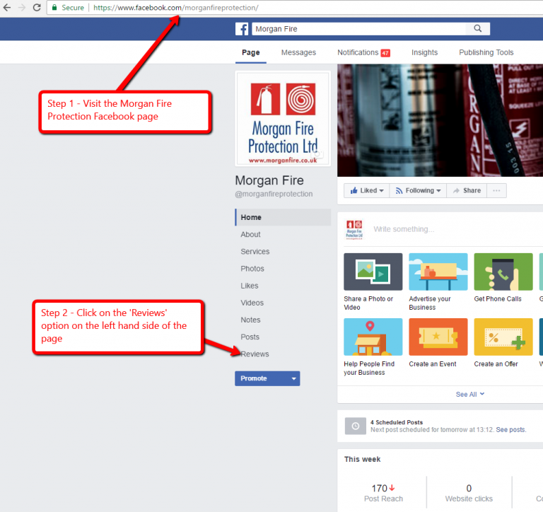 How To Review Morgan Fire Protection On Facebook - Morgan Fire