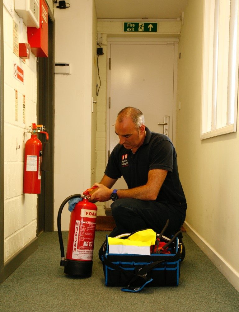 Fire Extinguisher Maintenance Scotland | Morgan Fire Protection